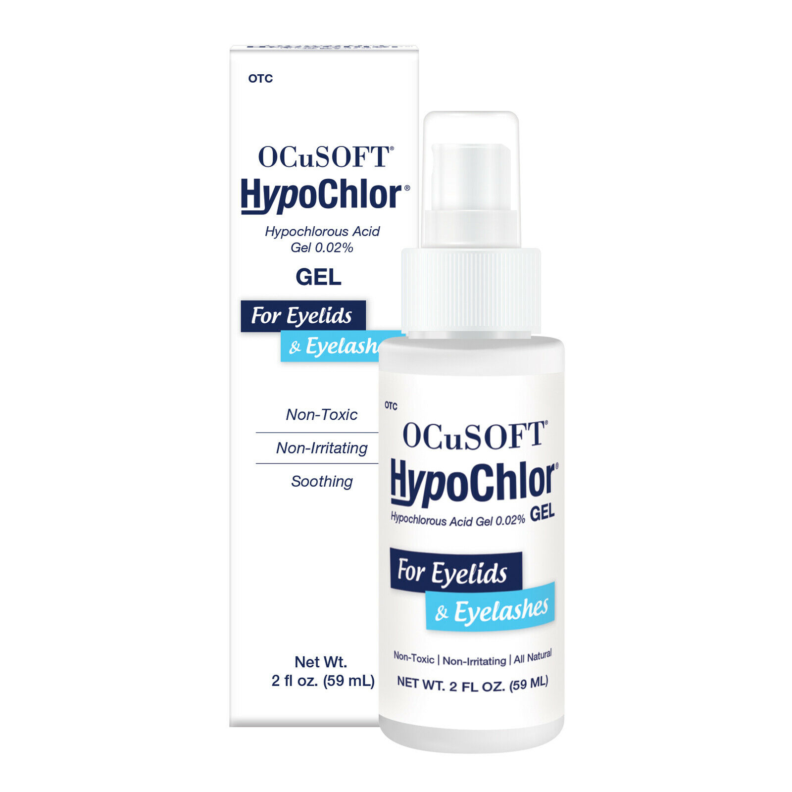 OCuSOFT HypoChlor Gel for Eyelids and Eyelashes | Eyelid Cleaners ...