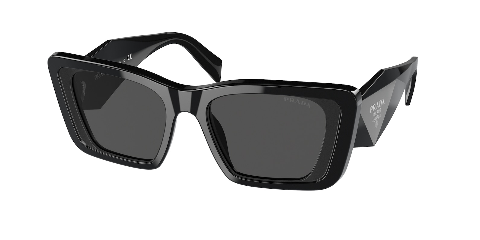 Prada PR 08YS Sunglasses | 01V8C1 Havana Honey / dark brown Lens 51-18 ...