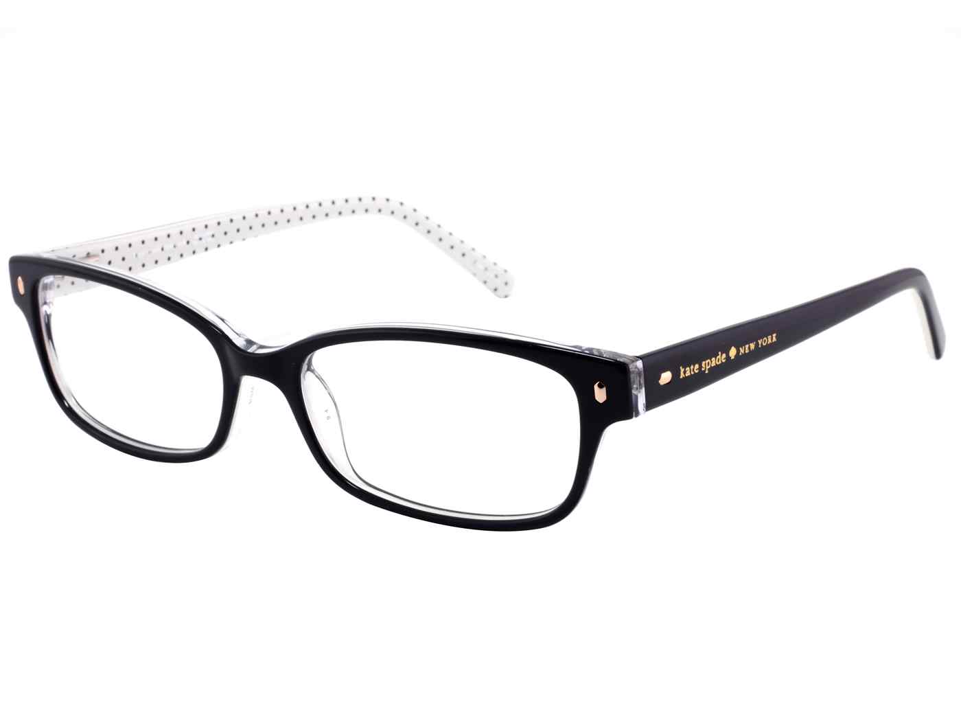 Kate Spade LUCYANN US | Black Pattern White 51-16-135 | Rated 4.7, 26 ...