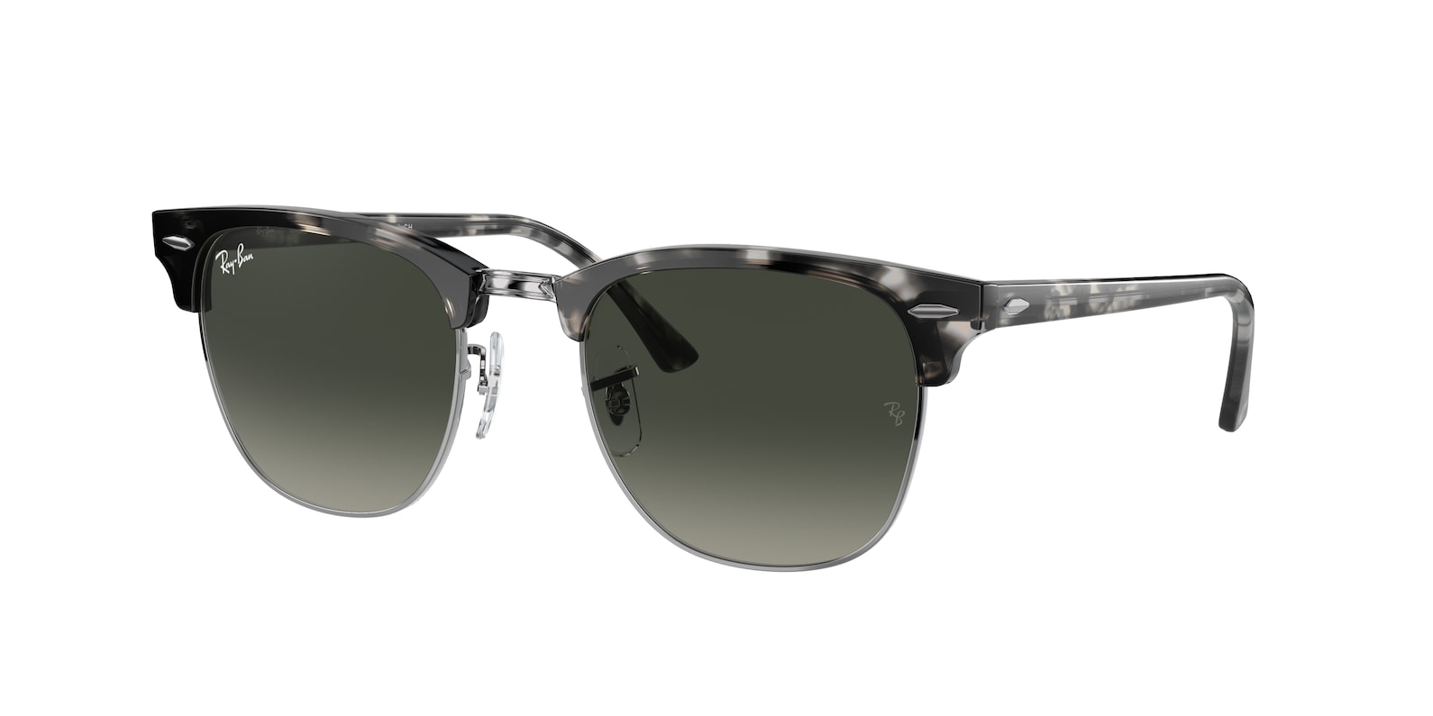 Ray-Ban RB3016 CLUBMASTER Sunglasses | 901/58 Black / g-15 green Lens ...