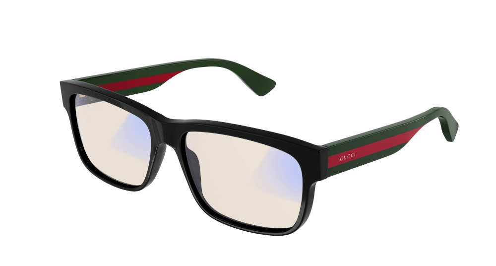 Gucci GG0340S Sunglasses | Black/MULTICOLOR 006 / GREY Lens 58-17-150 ...