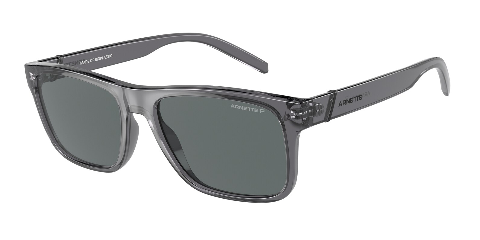 Arnette AN4298 BANDRA Sunglasses | 278681 Transparent Gray / polar dark ...