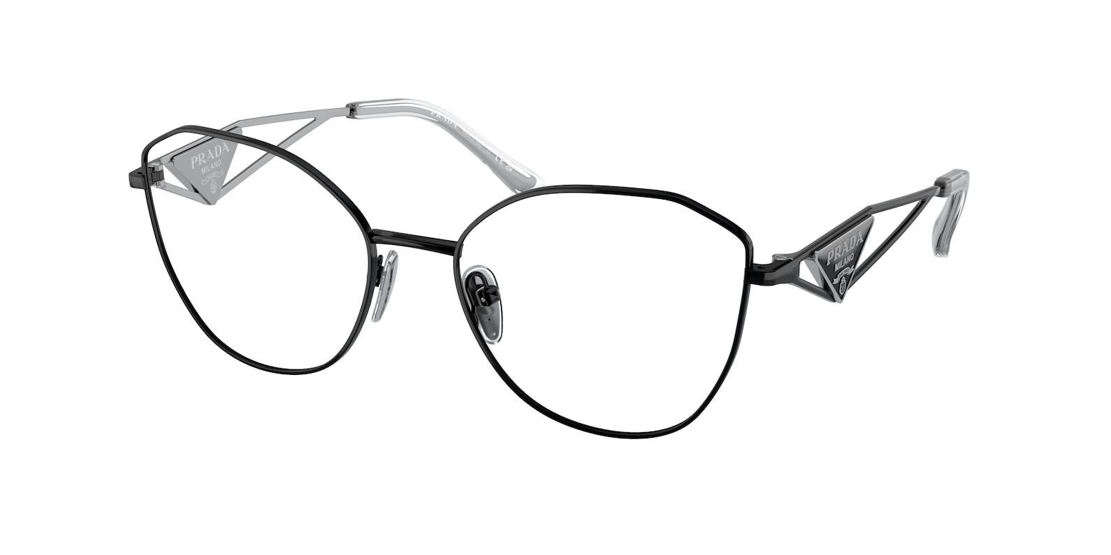 Prada PR 52ZV | 1AB1O1 Black 53-18-140 | 0PR 52ZV 1AB1O153 | EZContacts.com