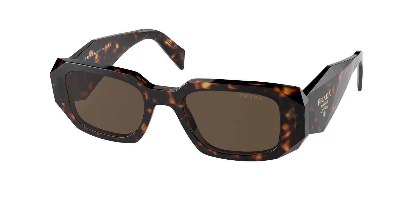 Prada PR 17WS Sunglasses | 1AB5S0 Black / dark grey Lens 49-20-145 ...