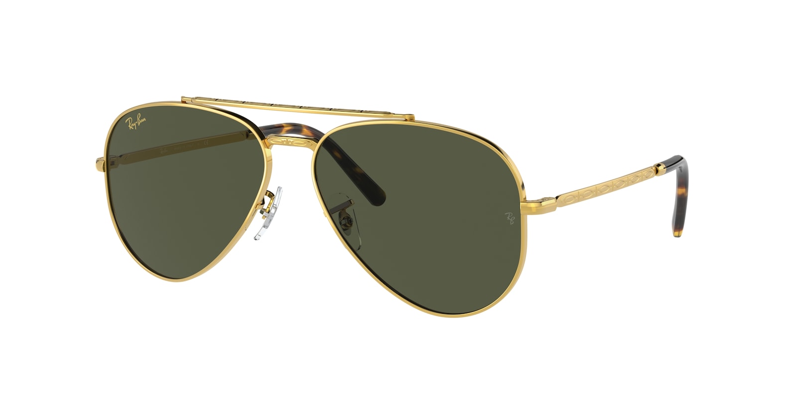 Ray-Ban RB3625 NEW AVIATOR Sunglasses | 9196G6 Legend Gold / polar ...