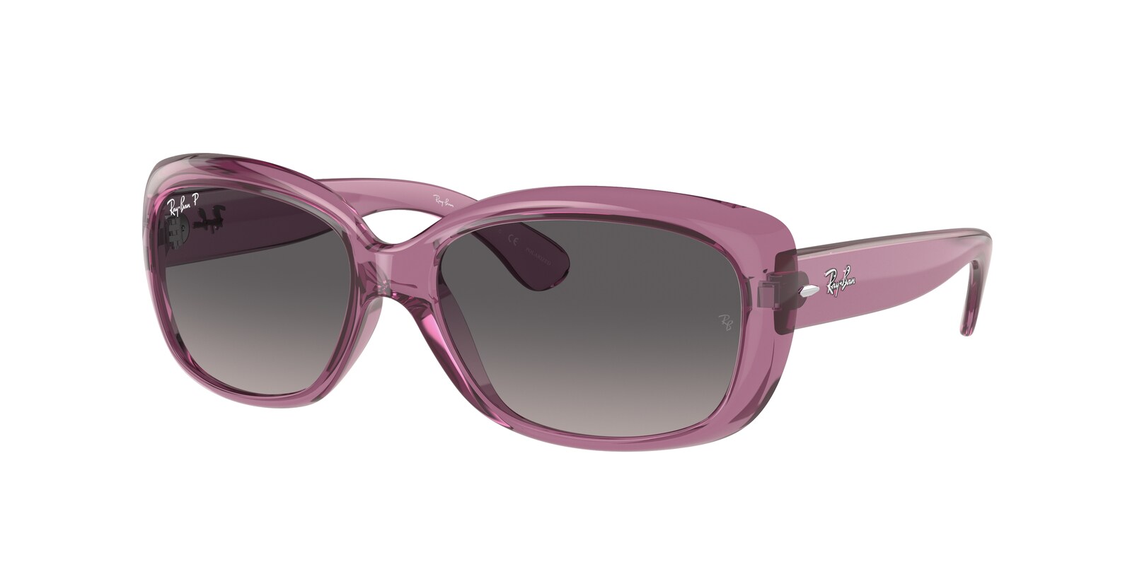 Ray-Ban RB4101 JACKIE OHH Sunglasses | 642/A5 Havana / Pink/Brown ...