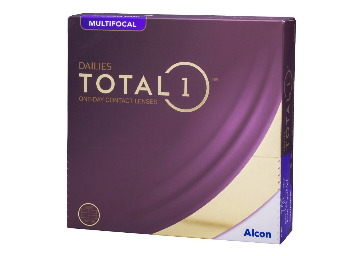 Dailies Total 1 Multifocal (90 Pack) Contact Lenses | Free Shipping
