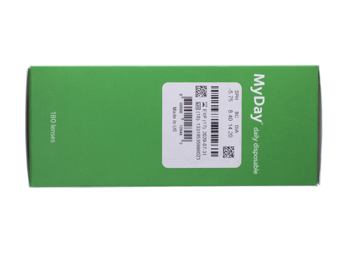 MyDay 180 Pack Contact Lenses | Free Shipping