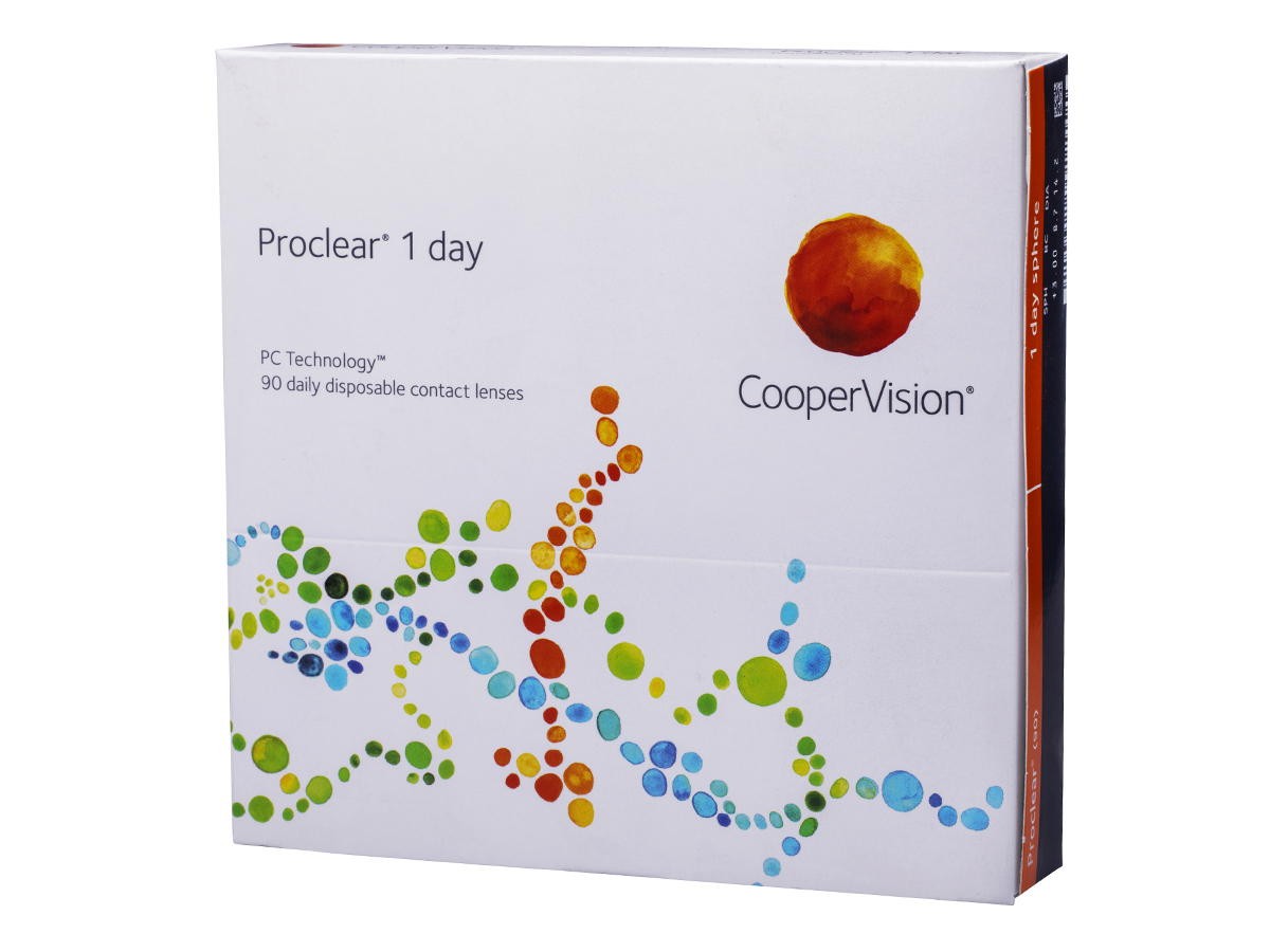 Proclear 1-Day (90 Pack) Contact Lenses | Free Shipping