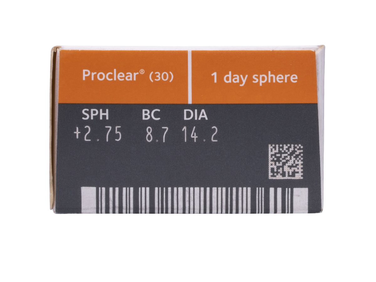 Proclear 1-Day (30 Pack) Contact Lenses | Free Shipping
