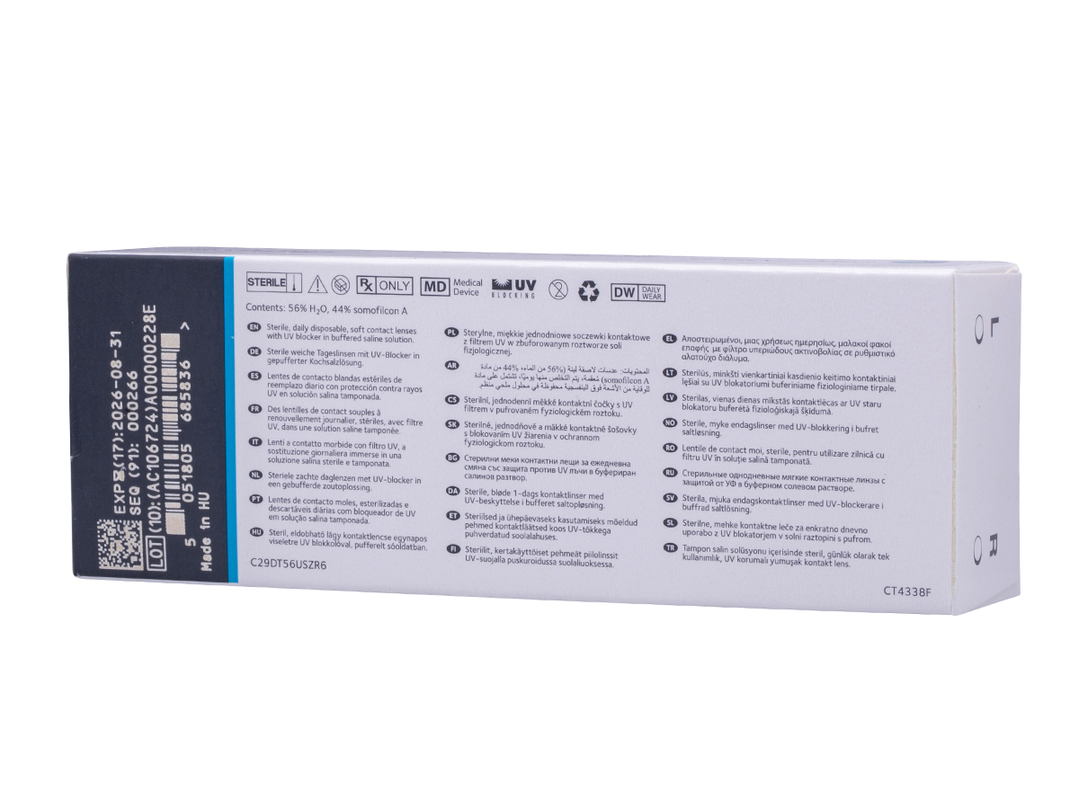 Clariti 1 Day 30 Pack Contact Lenses | Free Shipping