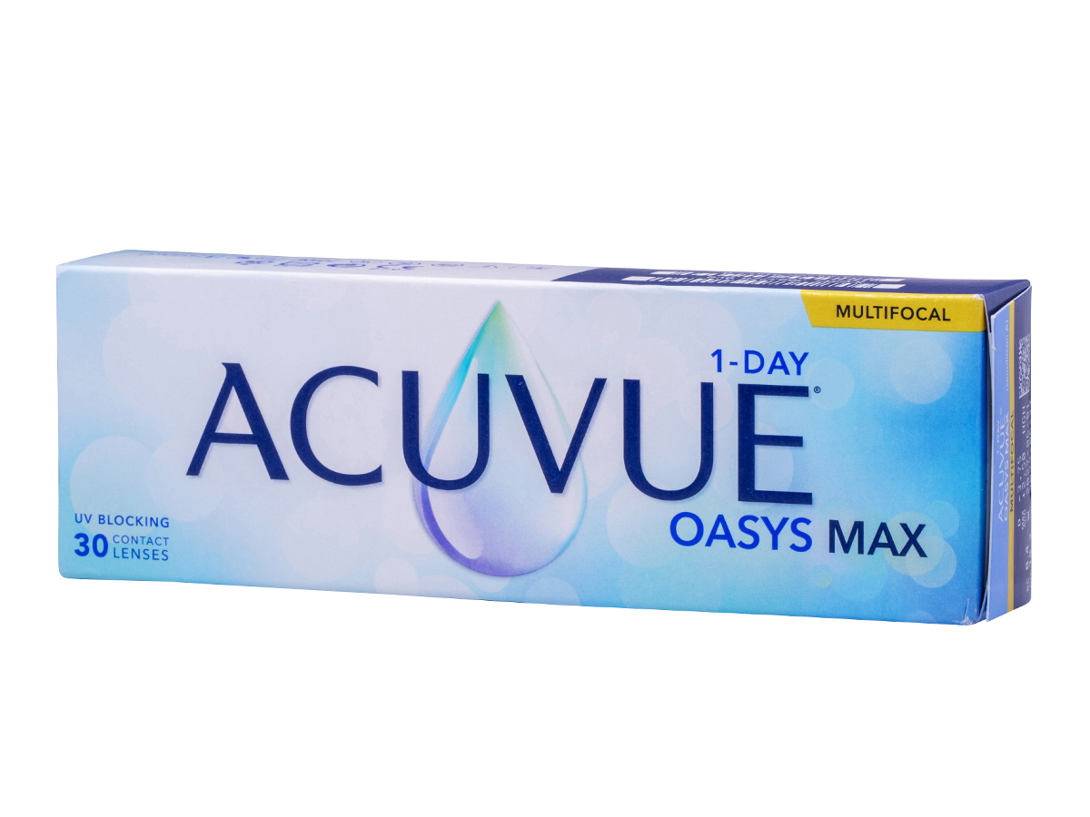 Acuvue® Oasys Max 1-Day Multifocal (30 Pack) Contact Lenses | Free ...
