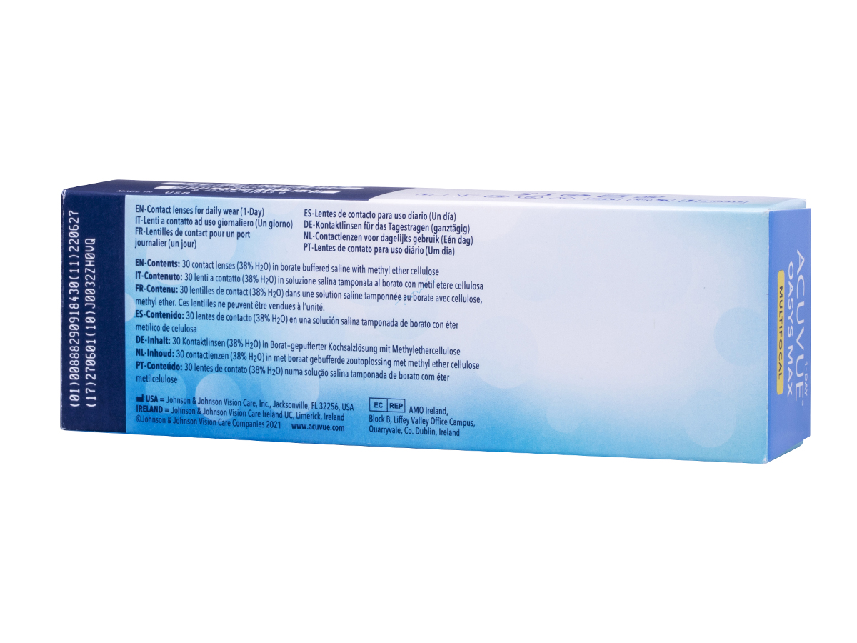 Acuvue® Oasys Max 1-Day Multifocal (30 Pack) Contact Lenses | Free Shipping