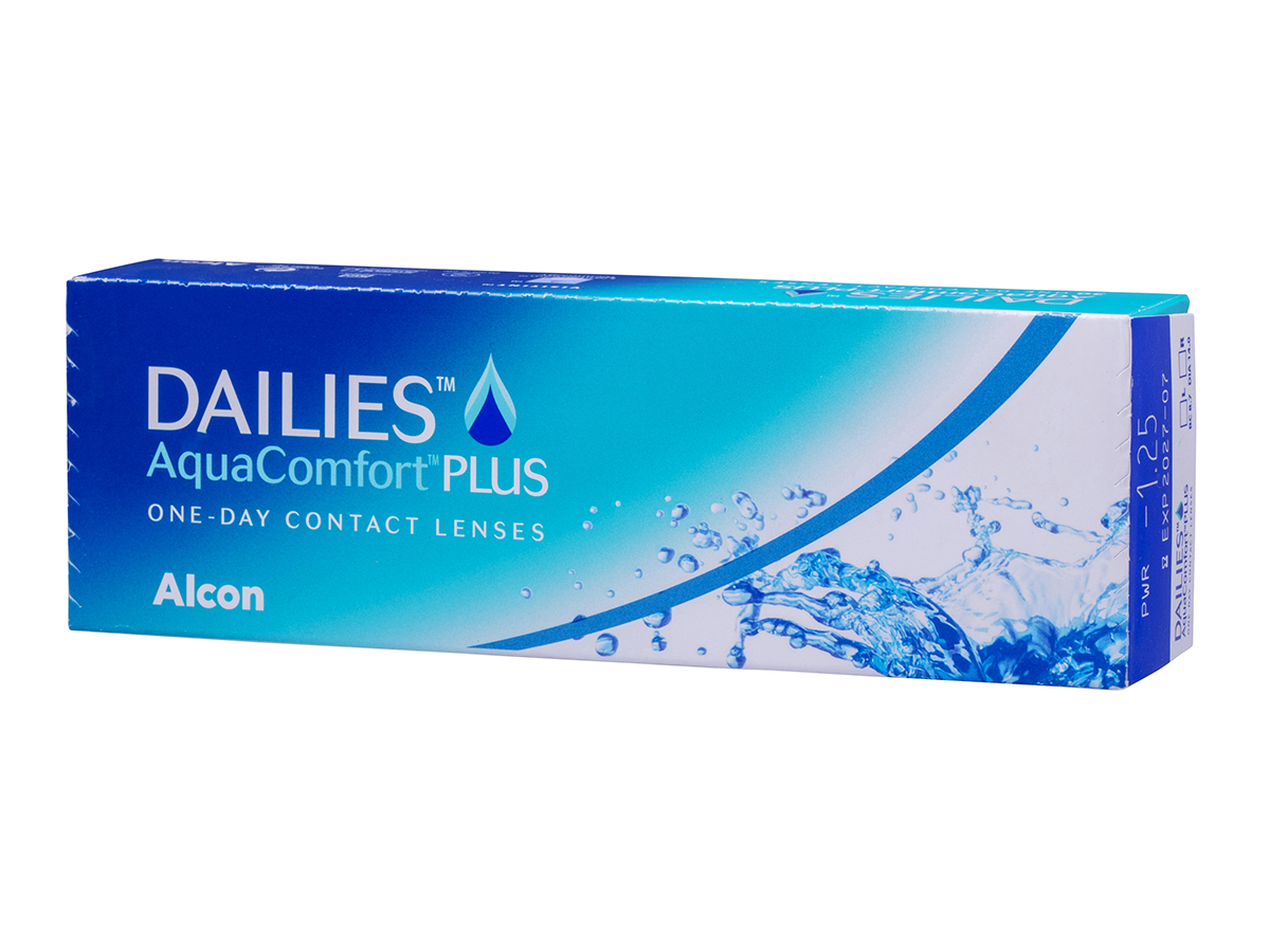 Dailies AquaComfort Plus (30 Pack) Contact Lenses | Free Shipping