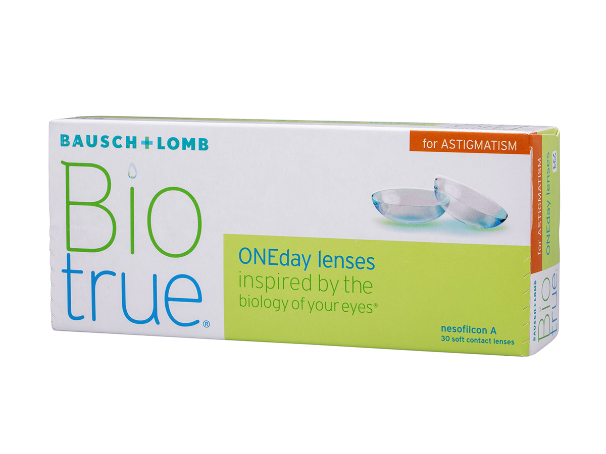 Biotrue ONEday for Astigmatism 30 Pack Contact Lenses | Free Shipping
