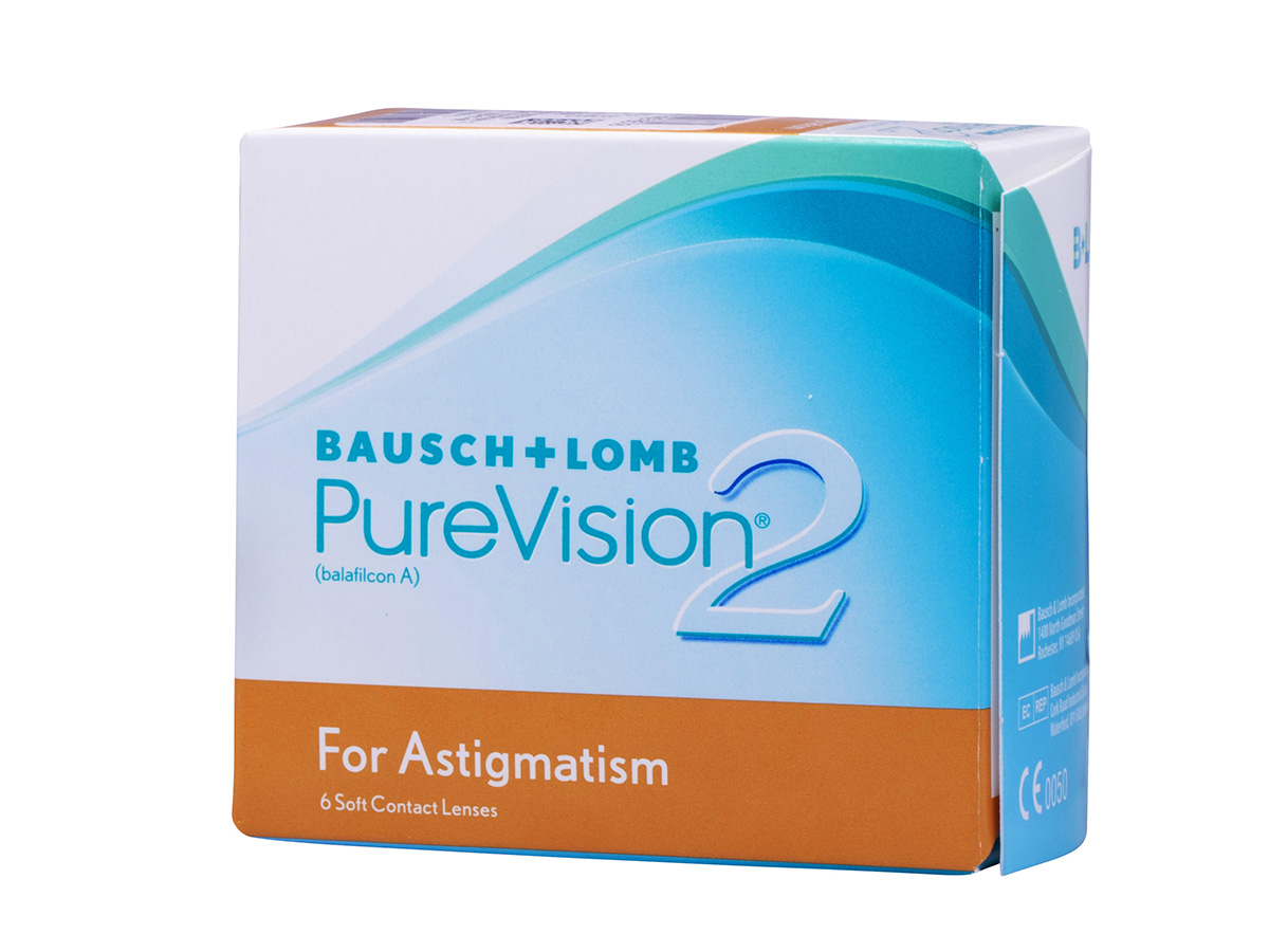 PureVision 2 For Astigmatism Contact Lenses | Free Shipping