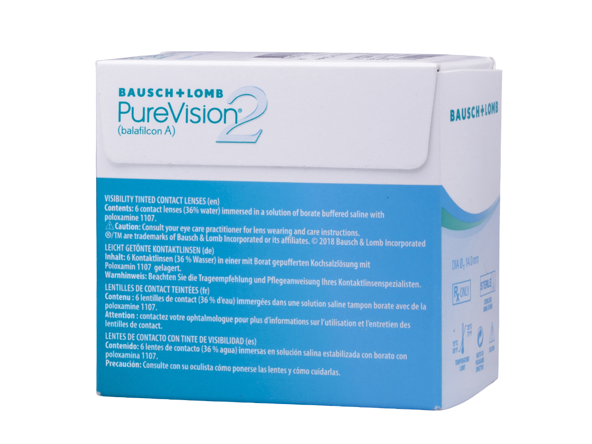 PureVision 2 Contact Lenses | Free Shipping