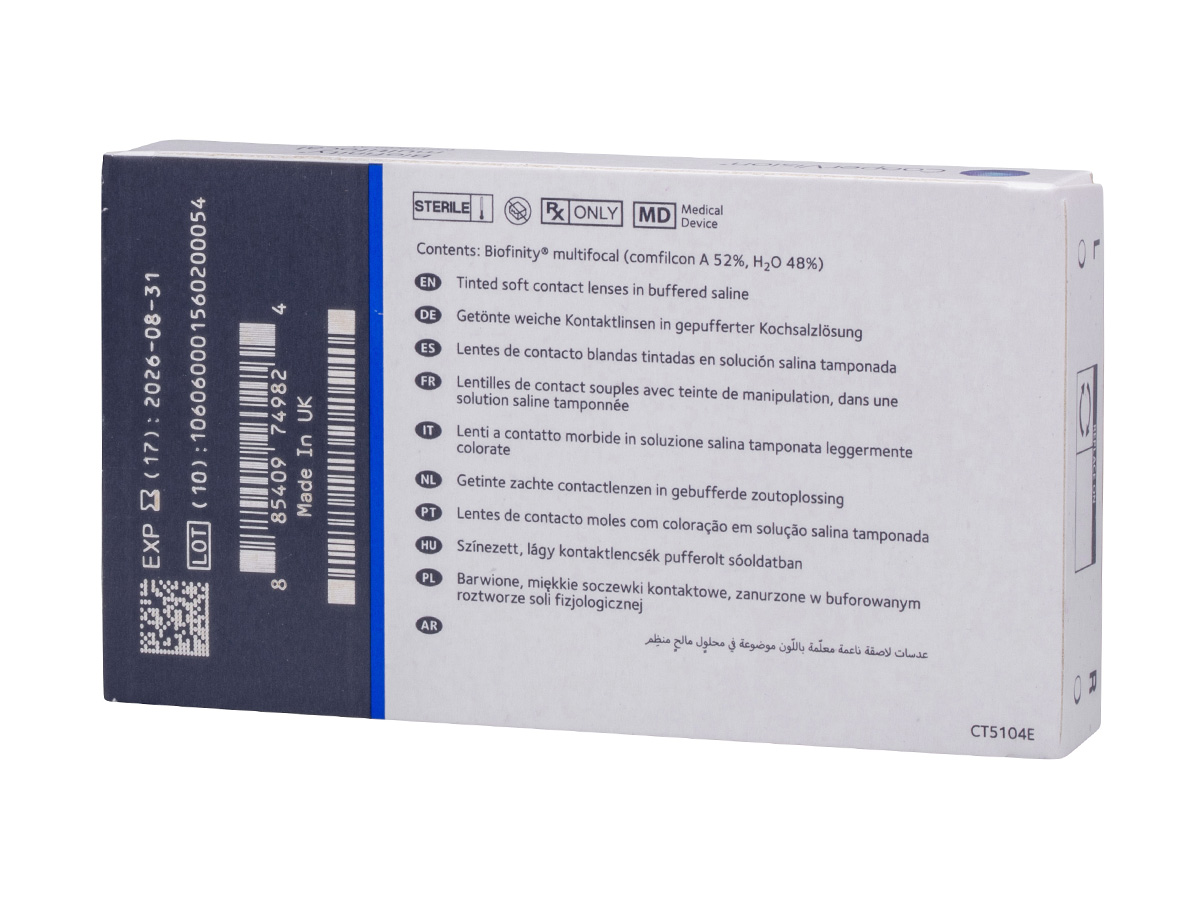 Biofinity Multifocal Contact Lenses | Free Shipping