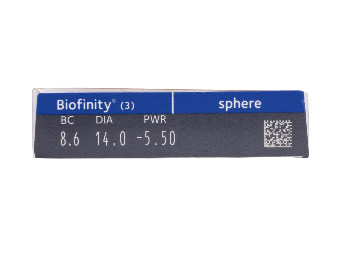 Biofinity 3 Pack Contact Lenses | Free Shipping