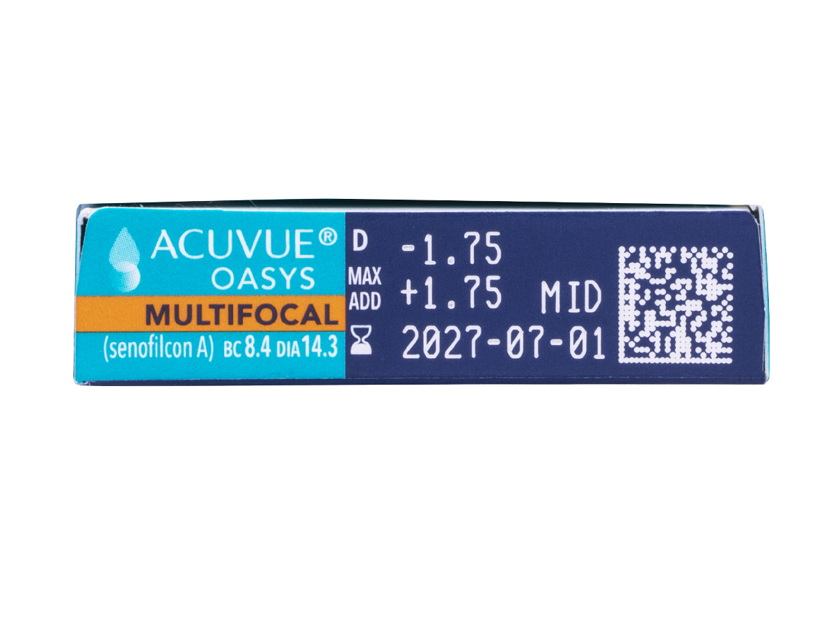 Acuvue Oasys Multifocal Contact Lenses | Free Shipping