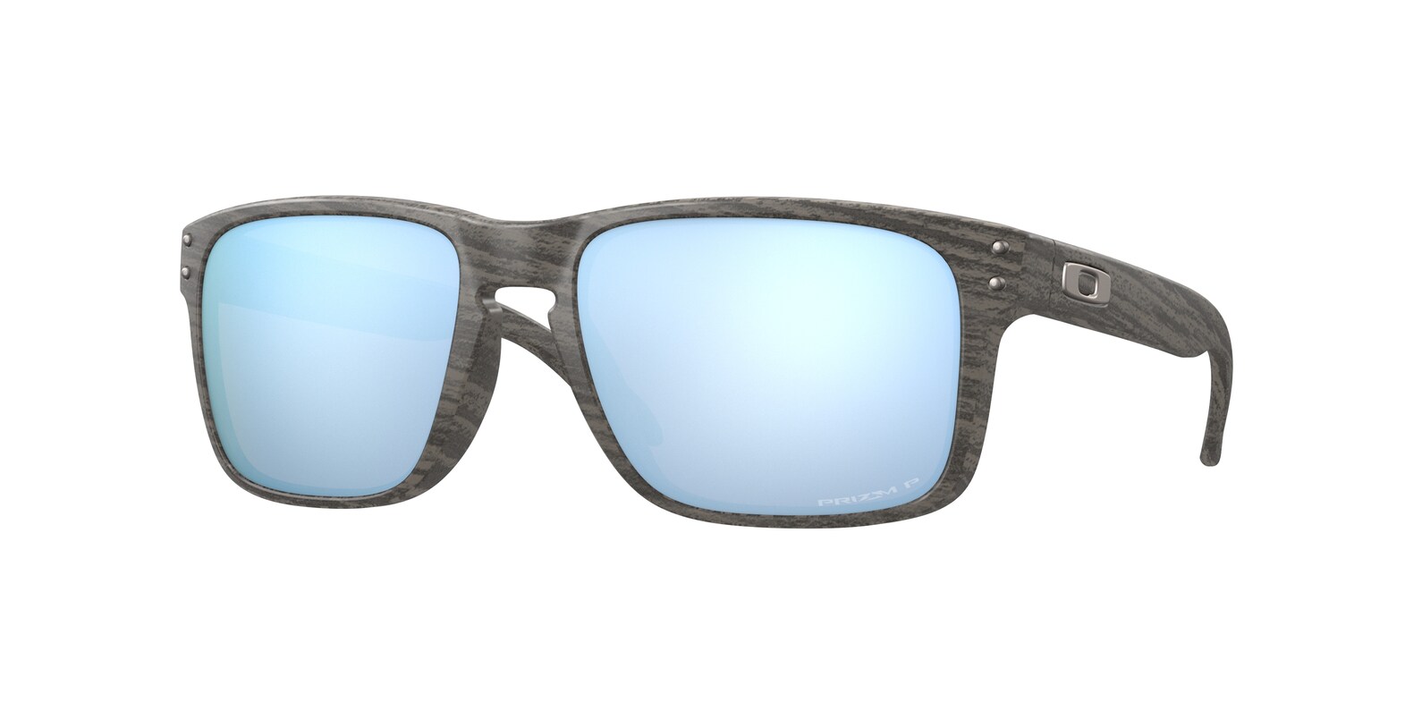 Oakley HOLBROOK OO9102 Sunglasses | 9102C1 Polished Black / prizm deep ...