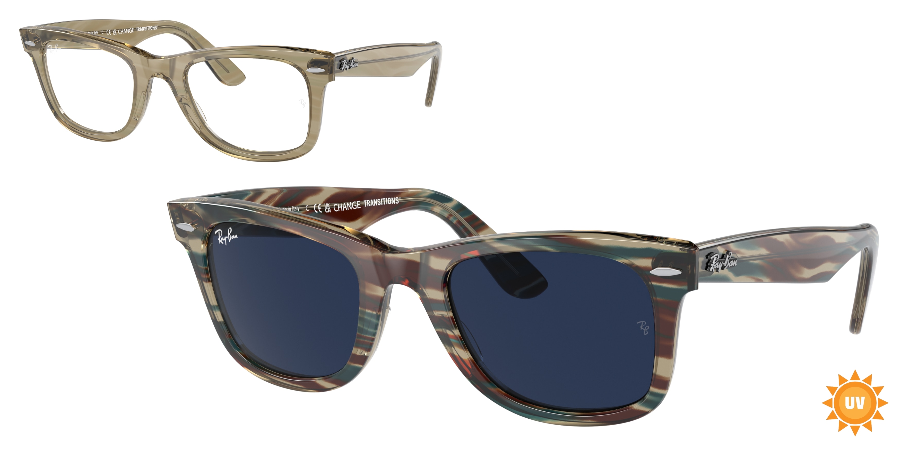 Ray-Ban RB2140F WAYFARER Asian Fit Sunglasses | Free Shipping