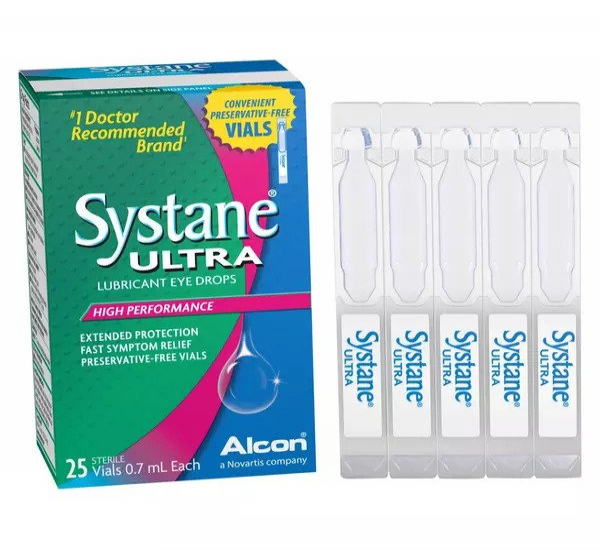 SYSTANE® Ultra Lubricant Eye Drops Preservative-Free 25ct Vials | Dry ...