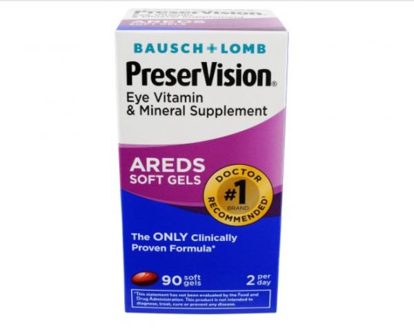 PreserVision® AREDS Formula Vitamin & Mineral Supplement 90 ct Soft ...