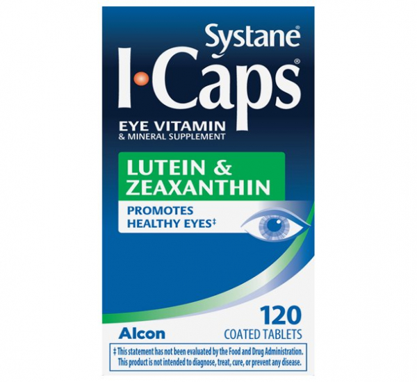 SYSTANE® ICAPS® Eye Vitamin Lutein and Zeaxanthin Formula 120ct Tablets ...