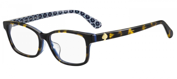 Kate Spade Kariane/F | Havana Blue 0IPR 53-16-145 | KS Kariane/F 0IPR ...
