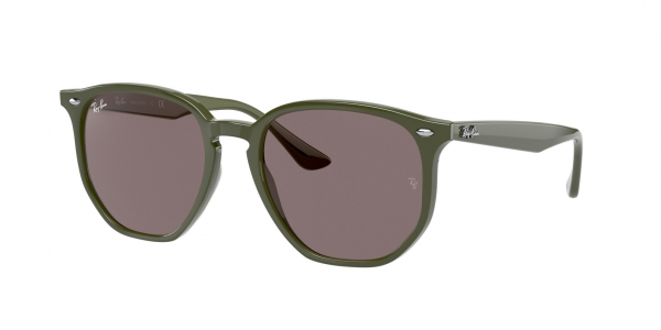 Ray-Ban RB4306 Sunglasses | 710/73 Light Havana / dark brown Lens 54-19 ...