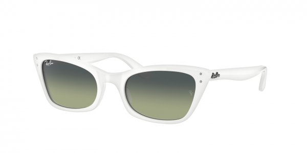 Ray-Ban RB2299 LADY BURBANK Sunglasses | 901/31 Black / green Lens 52 ...