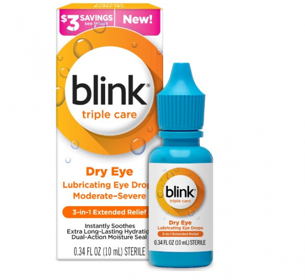 Blink® Triple Care Lubricating Eye Drops (10ml) | Dry Eye Relief ...