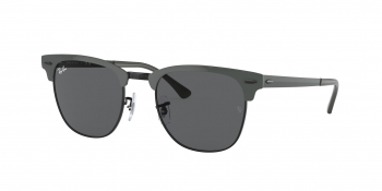 Ray-Ban RB3716 CLUBMASTER METAL Sunglasses | 186/58 Matte Black ON ...