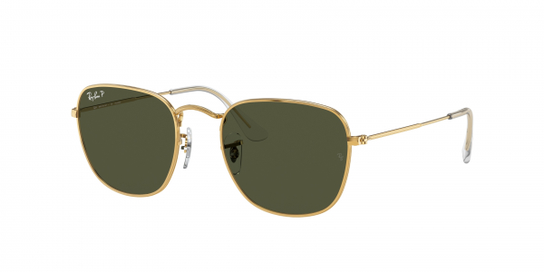 Ray-Ban RB3857 FRANK Sunglasses | 001/GH Arista / Clear/Grey Lens 51-20 ...