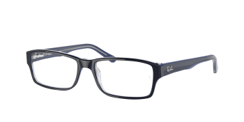 Ray-Ban RX5169 | 5815 Blue ON Transparent Grey 54-16-140 | Rated 4.8 ...
